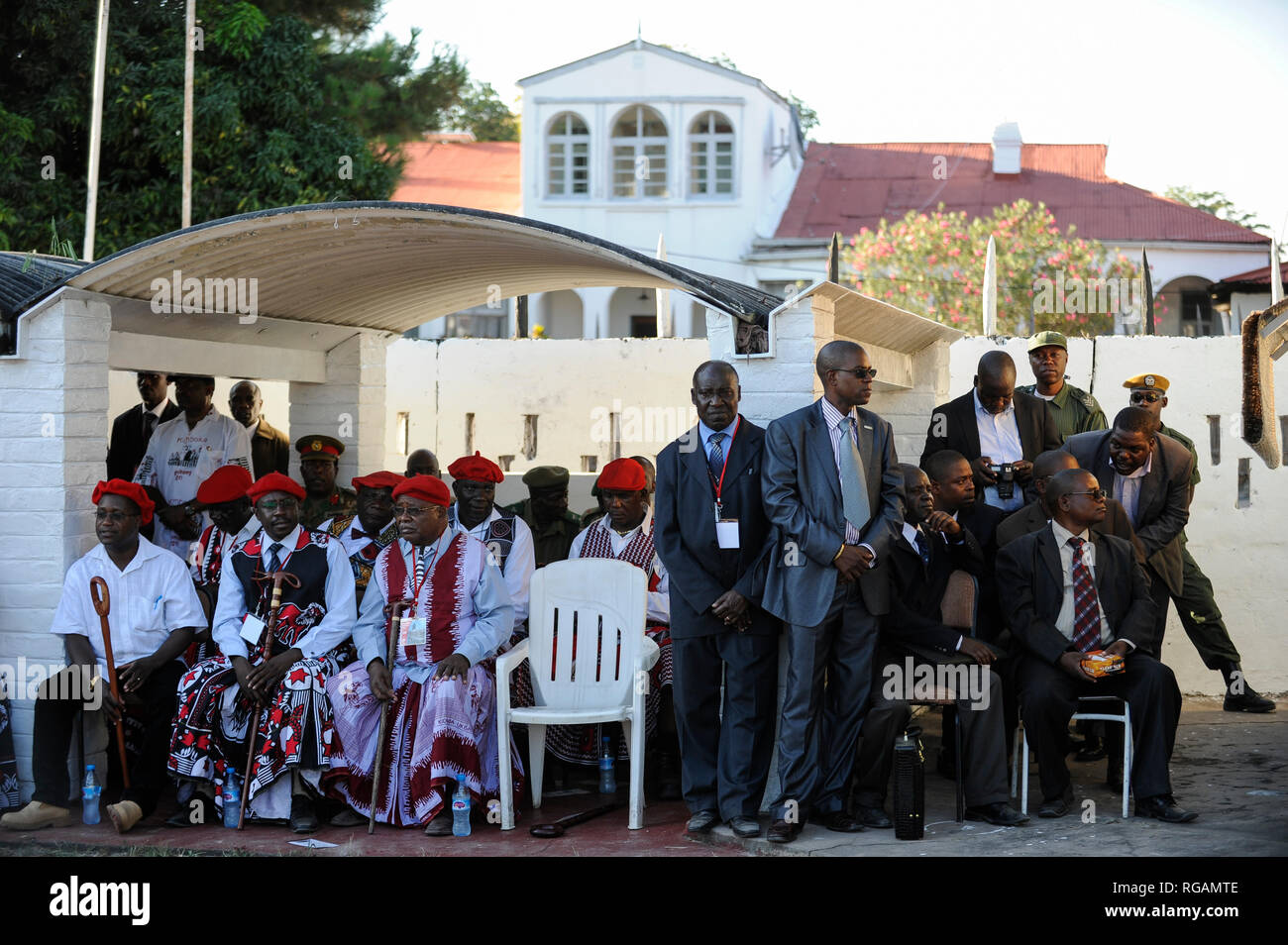 ZAMBIA Barotseland , Zambezi floodplain , Kuomboka ceremony in ...