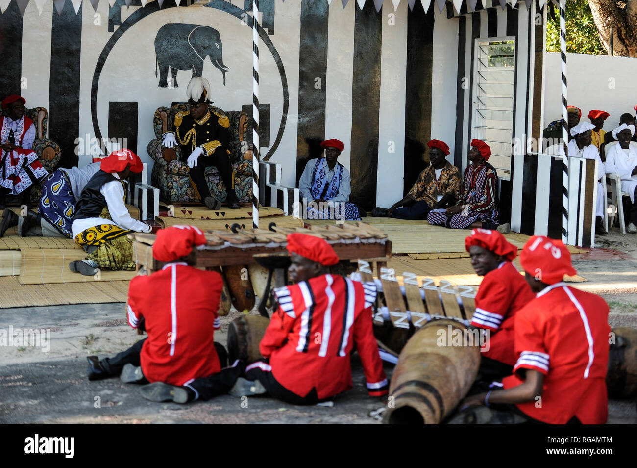 Kuomboka ceremony hi-res stock photography and images - Alamy