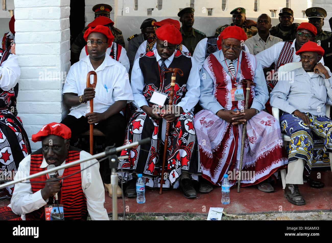 ZAMBIA Barotseland , Zambezi floodplain , Kuomboka ceremony in ...