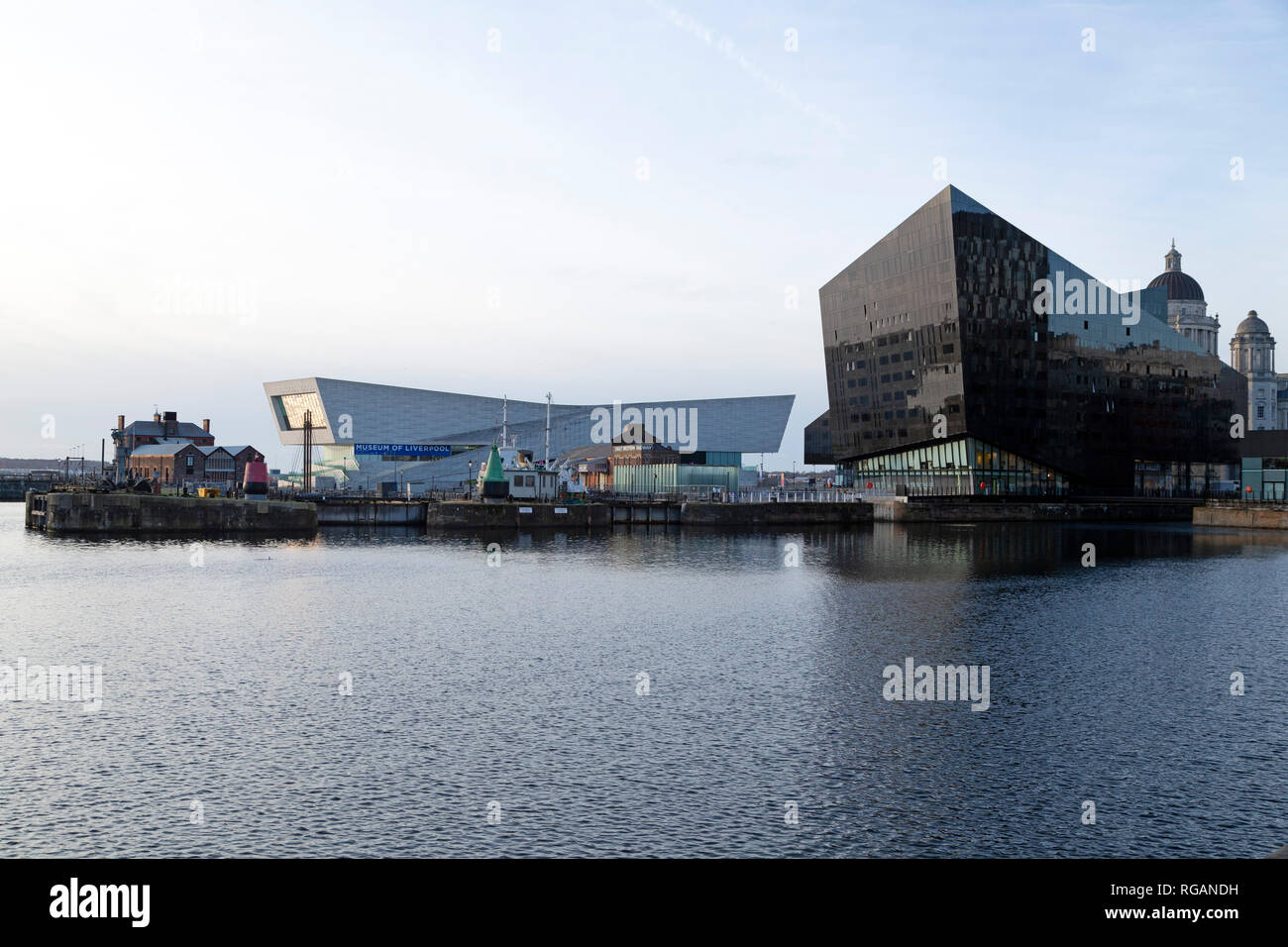 The Museum of Liverpool and RIBA North in Liverpool, England. The ...