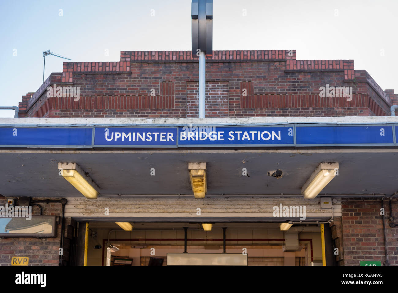 Upminster Bridge Station Stock Photo - Alamy