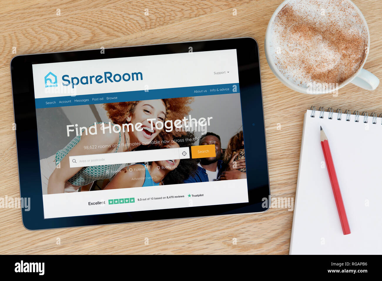 Spareroom logo hi-res stock photography and images - Alamy