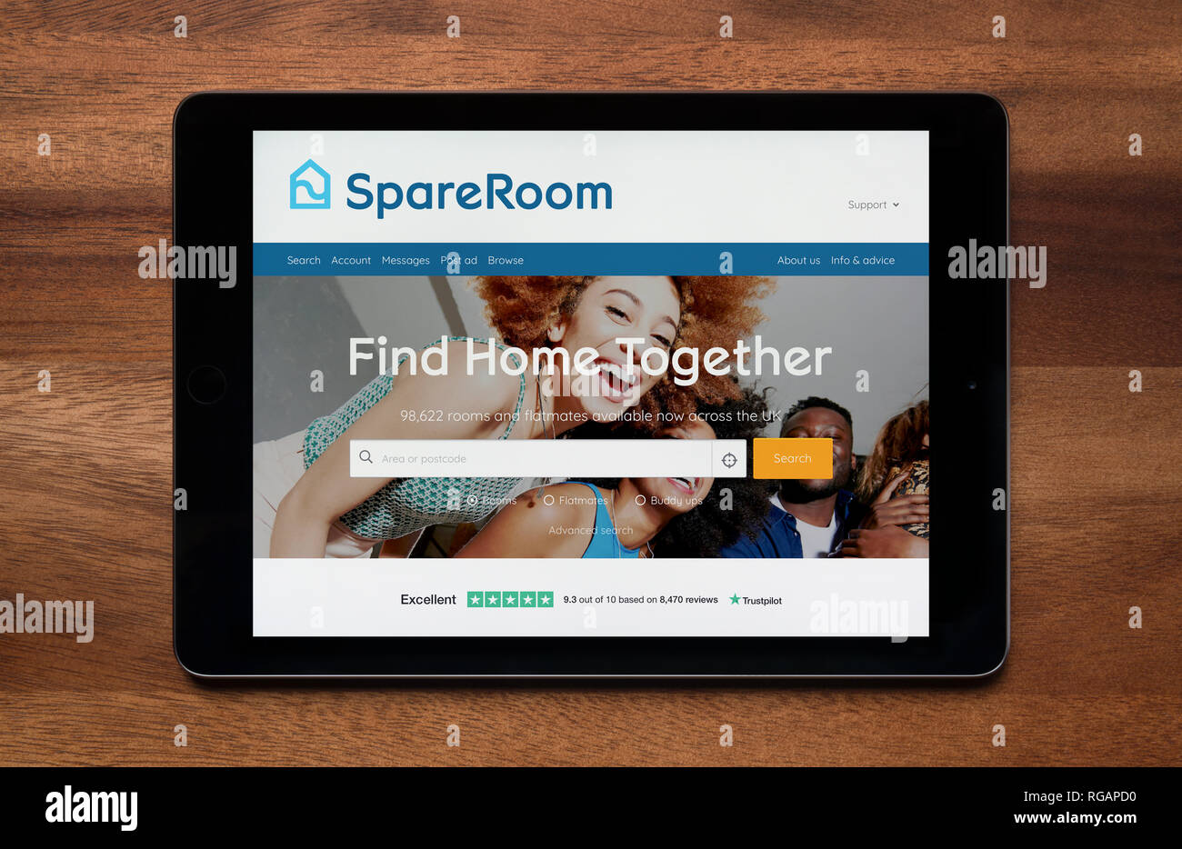 Spareroom logo hi-res stock photography and images - Alamy