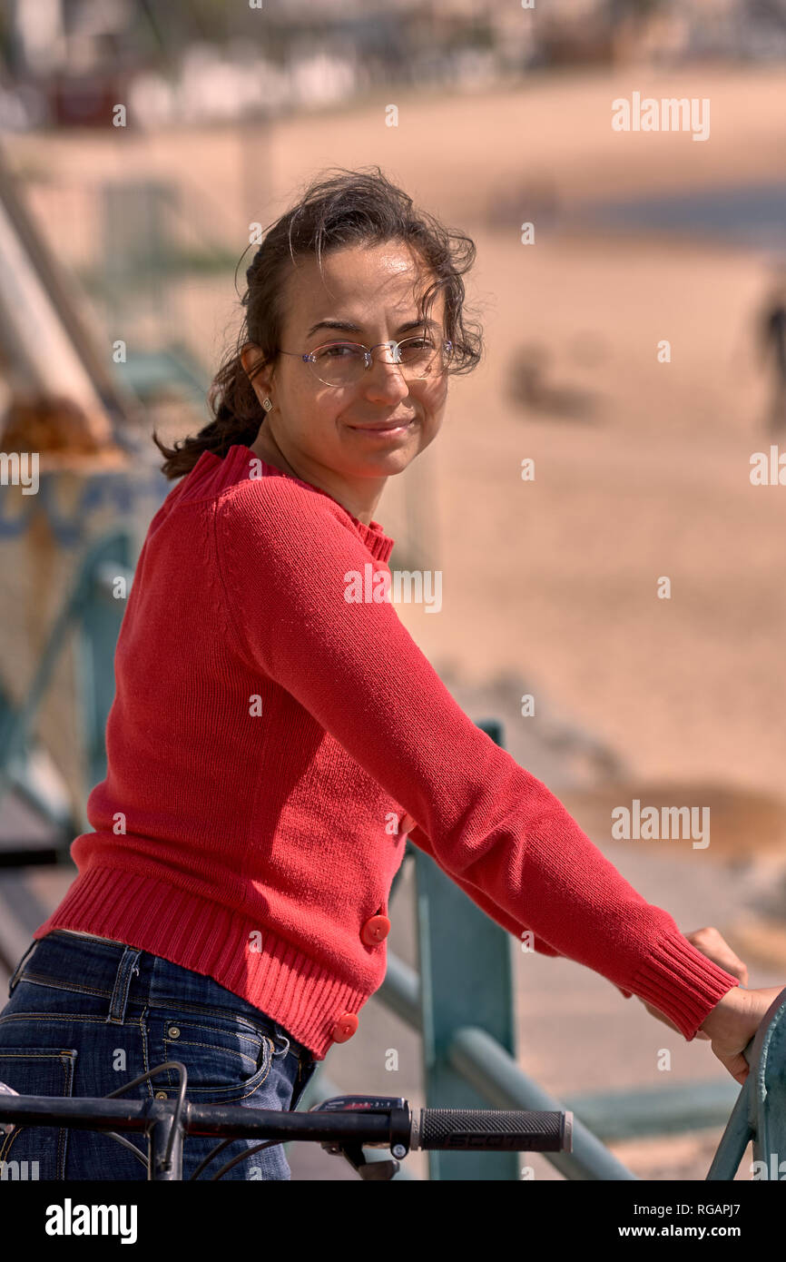 Young attractive spanish women spain hi-res stock photography and ...