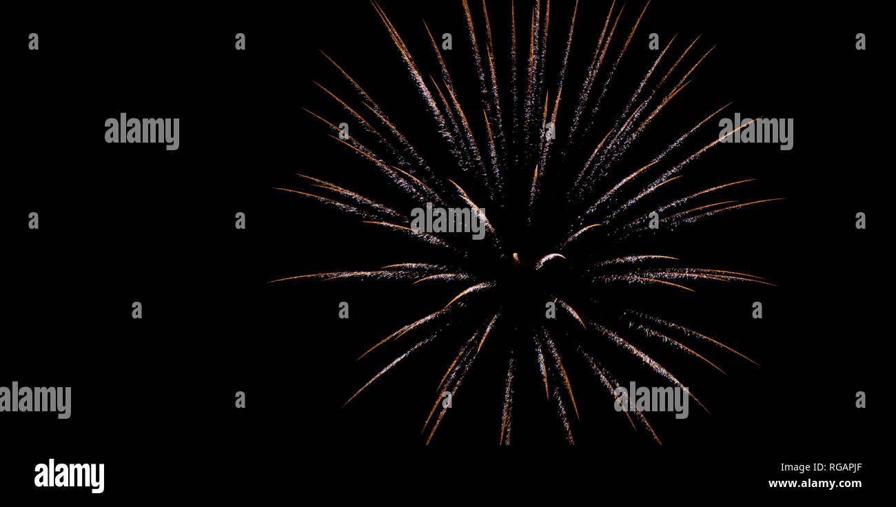 One single firework in the sky great for a background Stock Photo - Alamy
