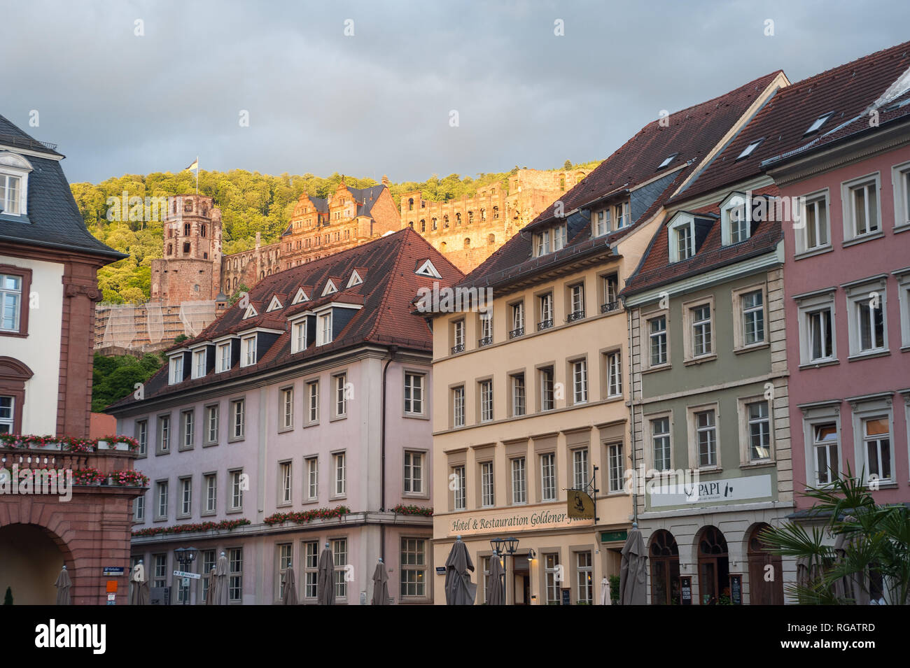 Heidelberg Old Town Street High Resolution Stock Photography and Images ...