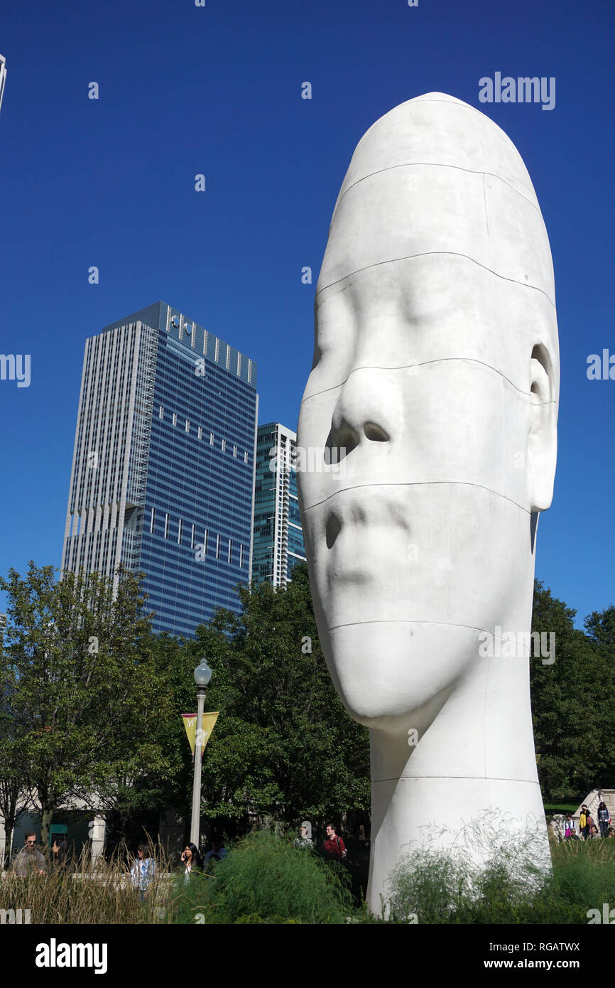 Chicago art installation hi-res stock photography and images - Alamy