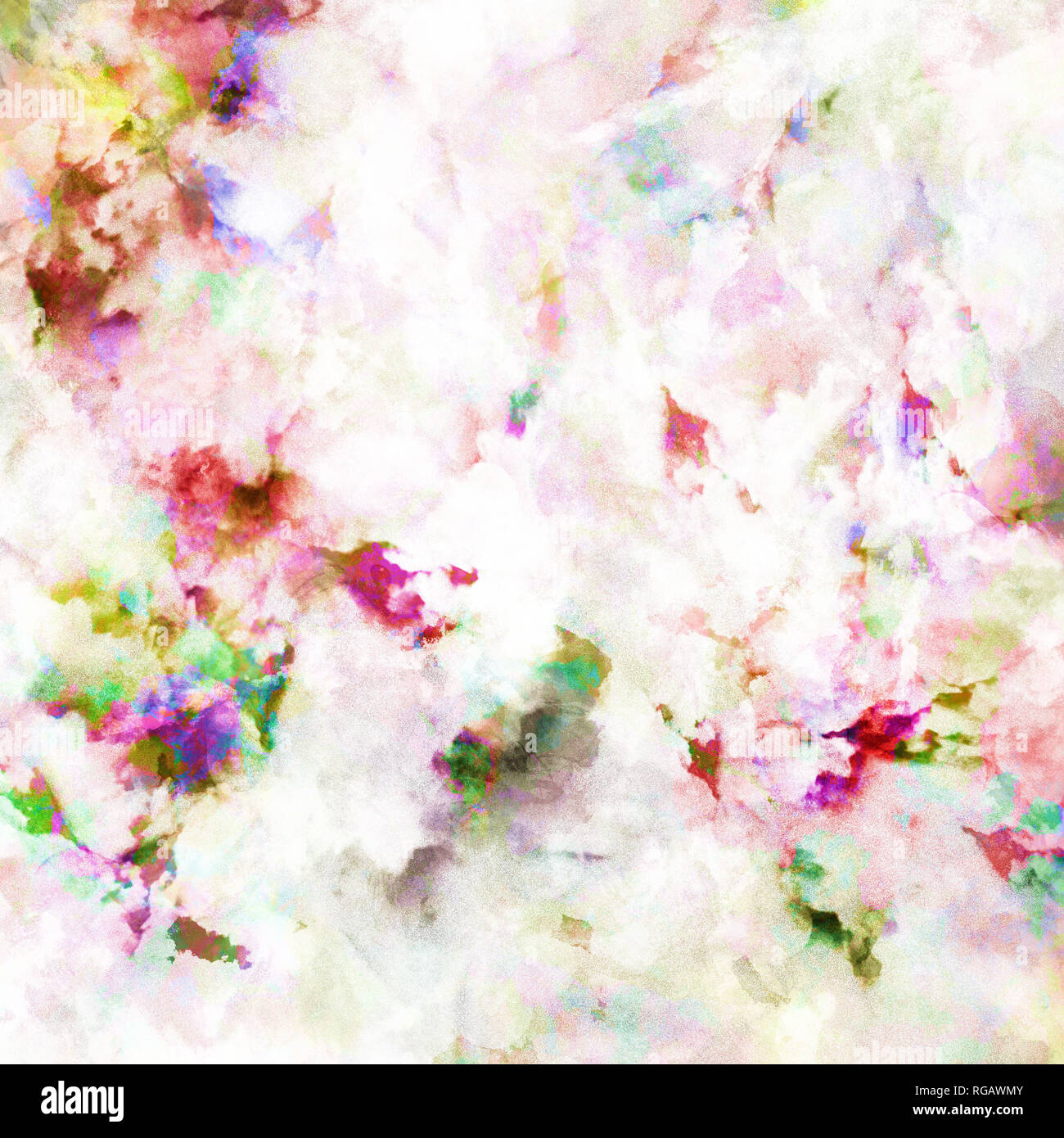 Abstract colored paper. Colored paint stains isolated on white ...