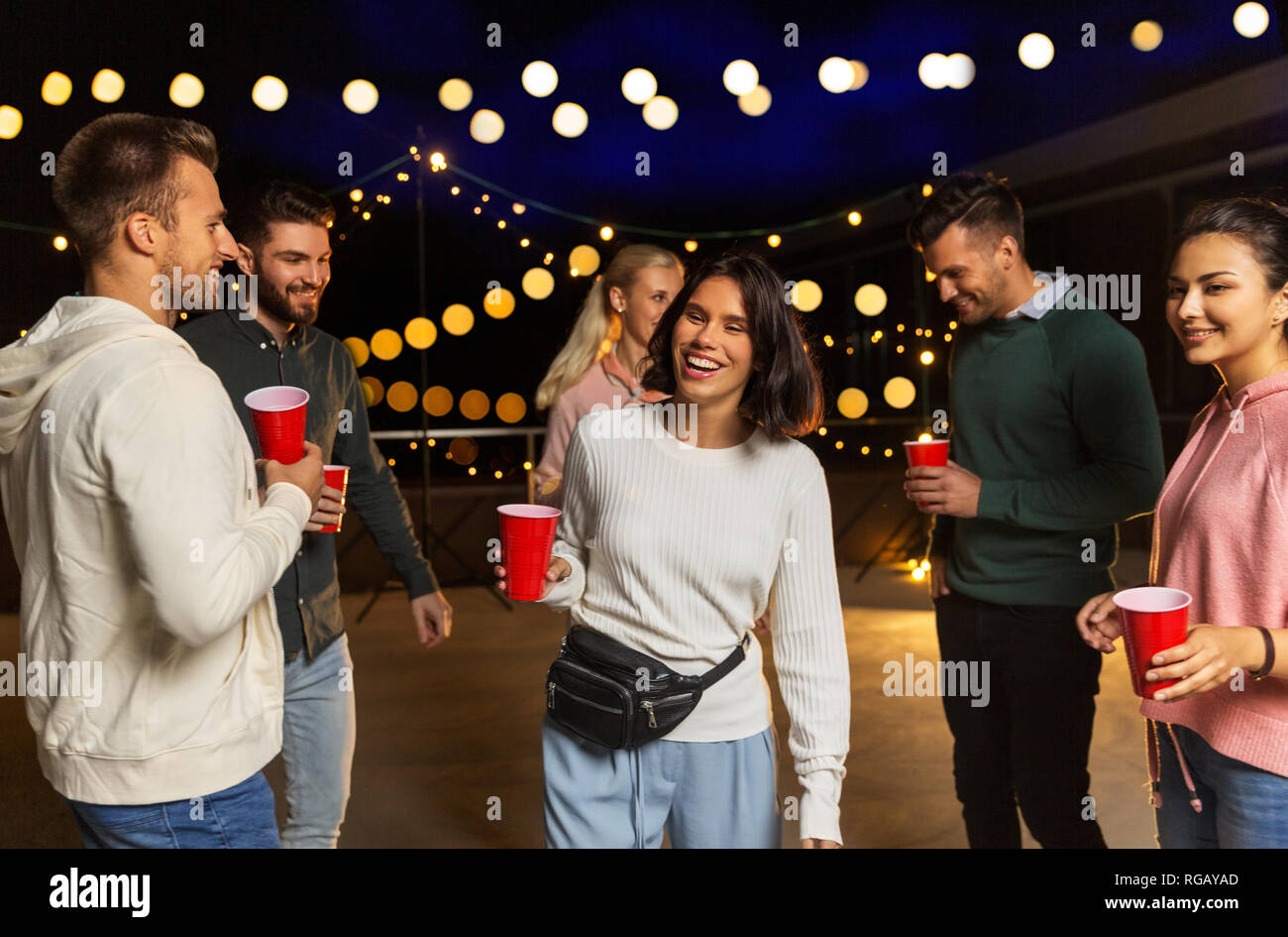 Family disco night hi-res stock photography and images - Alamy