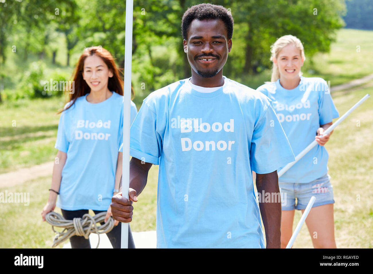 Blood donation campaign hi-res stock photography and images - Alamy
