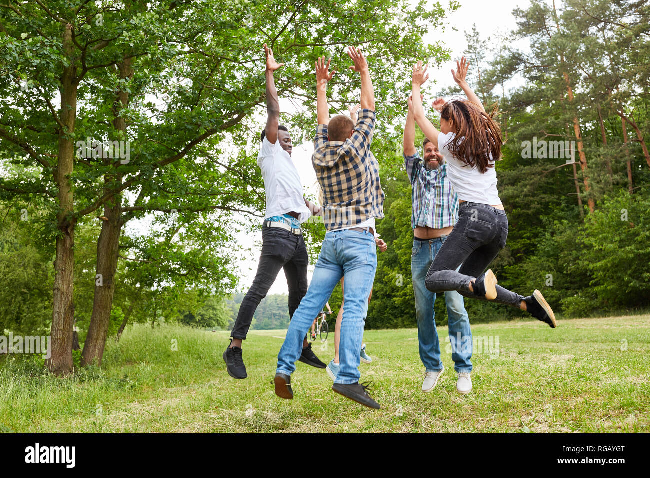 Cheerful workshop hi-res stock photography and images - Alamy