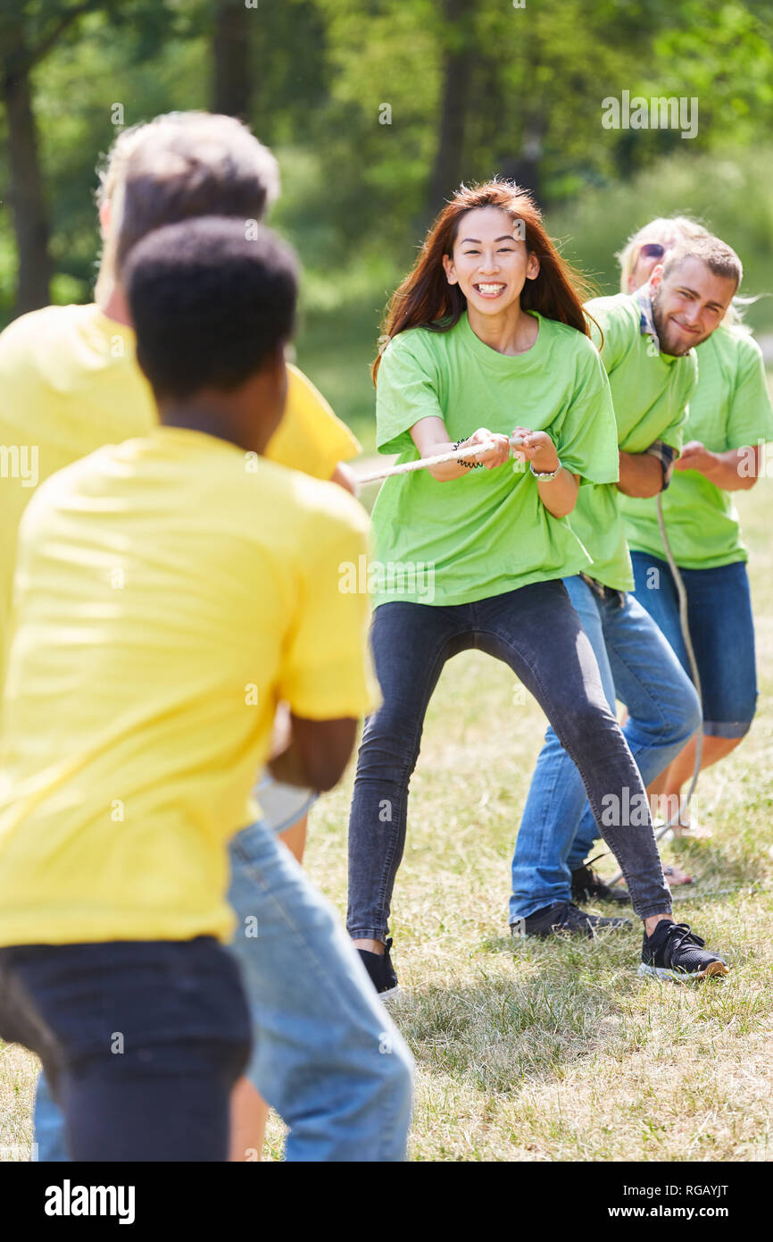 Team rope hi-res stock photography and images - Alamy
