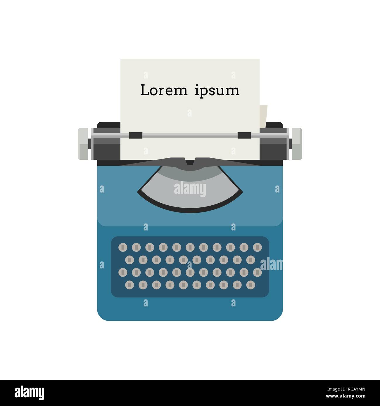 Story writer vintage Stock Vector Images - Alamy