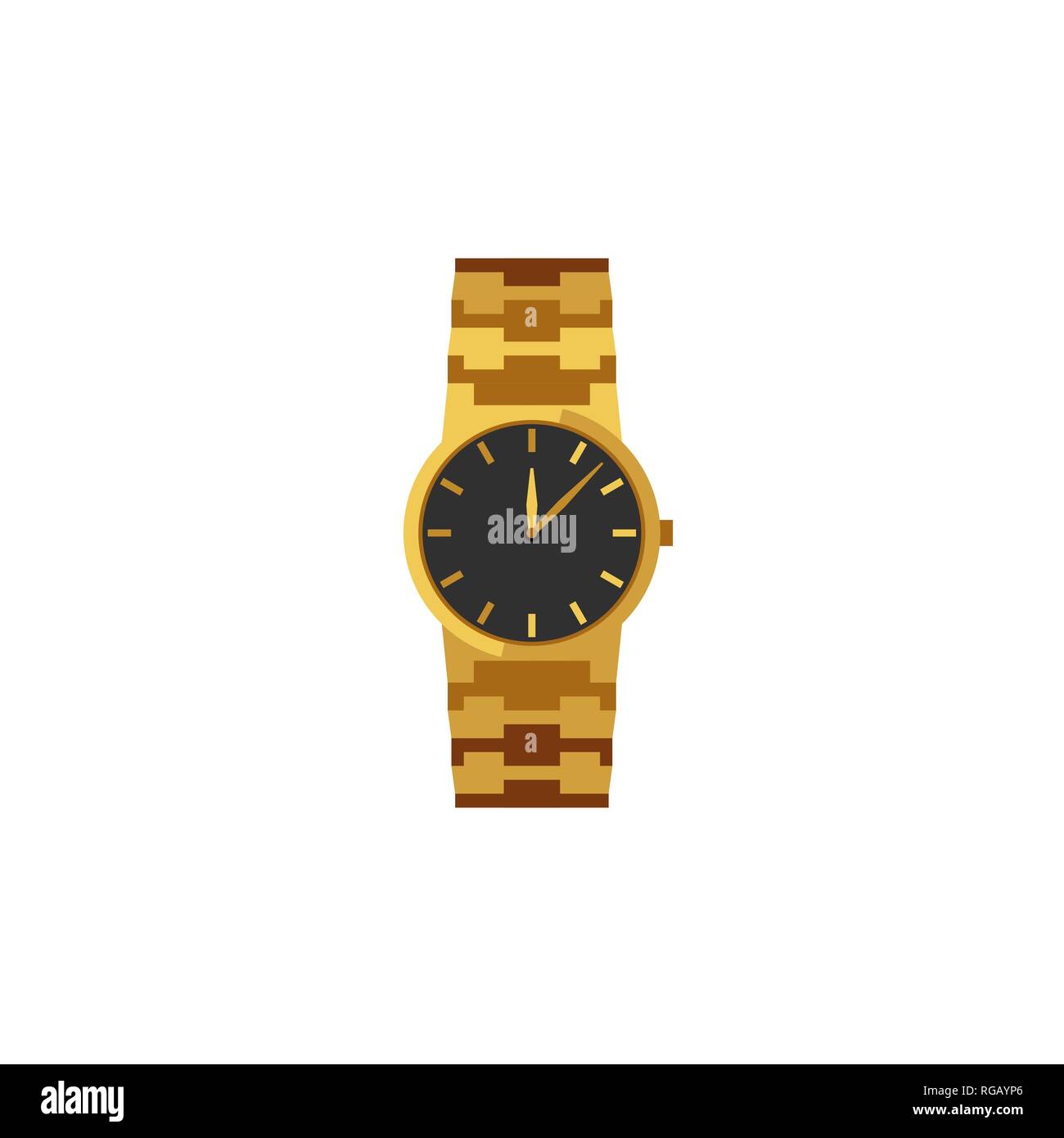 Hand watch illustration Stock Vector Image & Art - Alamy