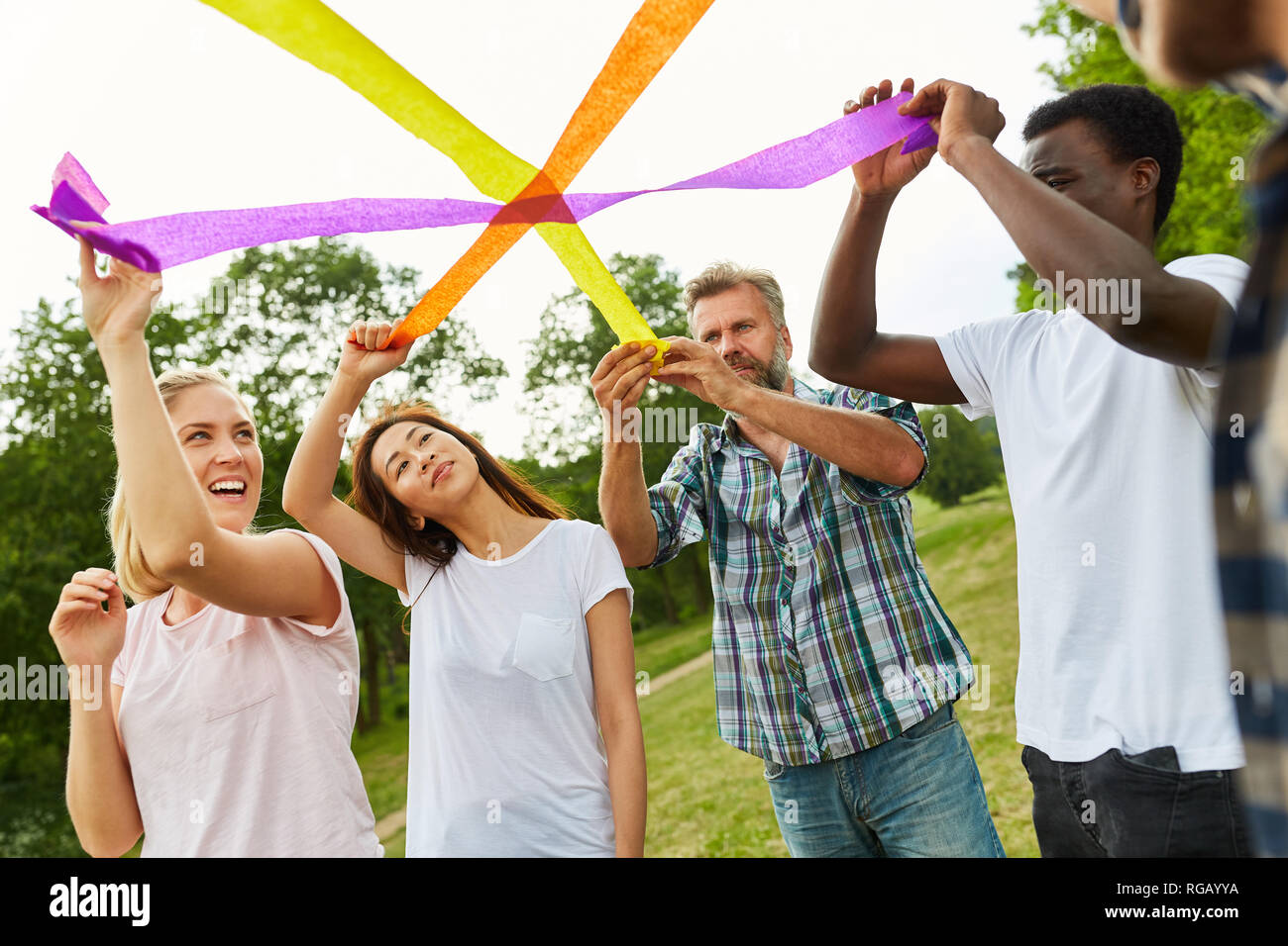 Team me band hi-res stock photography and images - Alamy