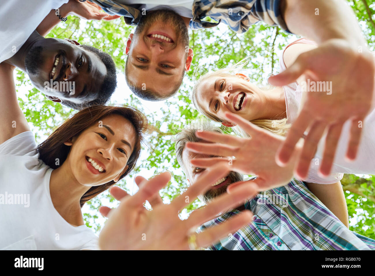 Happy People In Nature