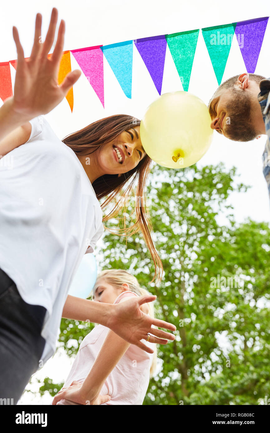 Balloon couple hi-res stock photography and images - Alamy