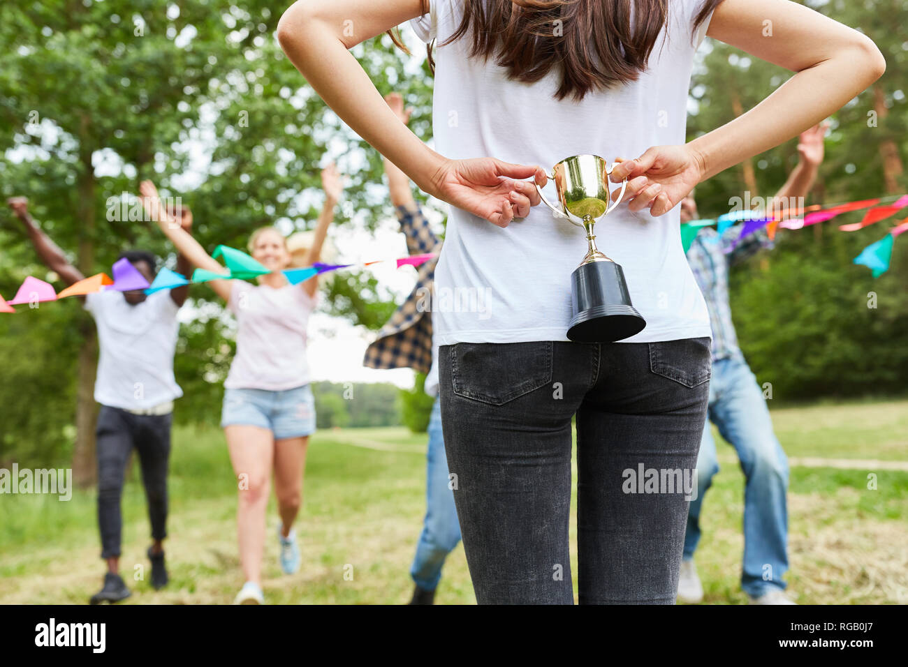 Woman sporting event hi-res stock photography and images - Alamy