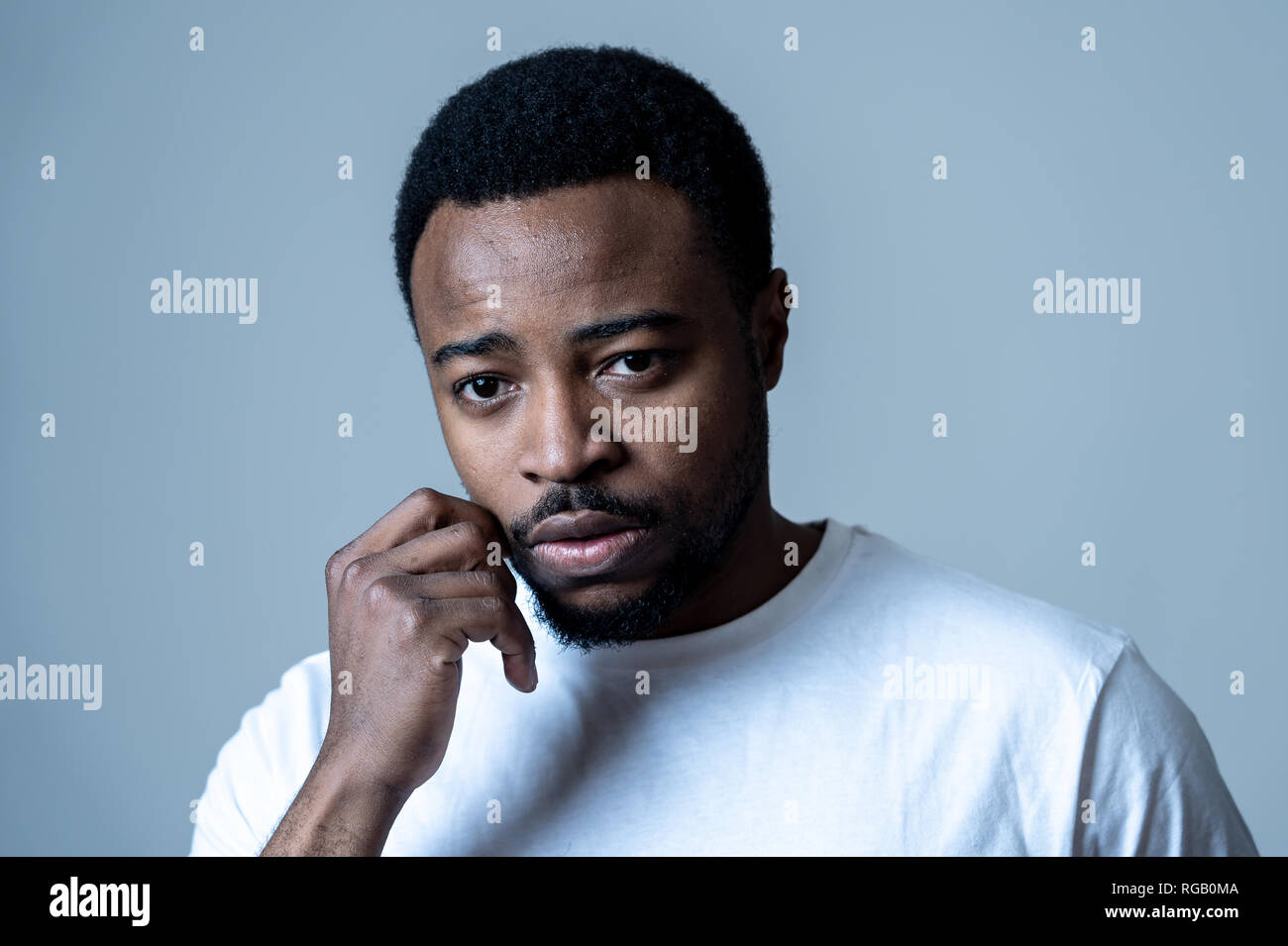 Exhausted Facial Expression