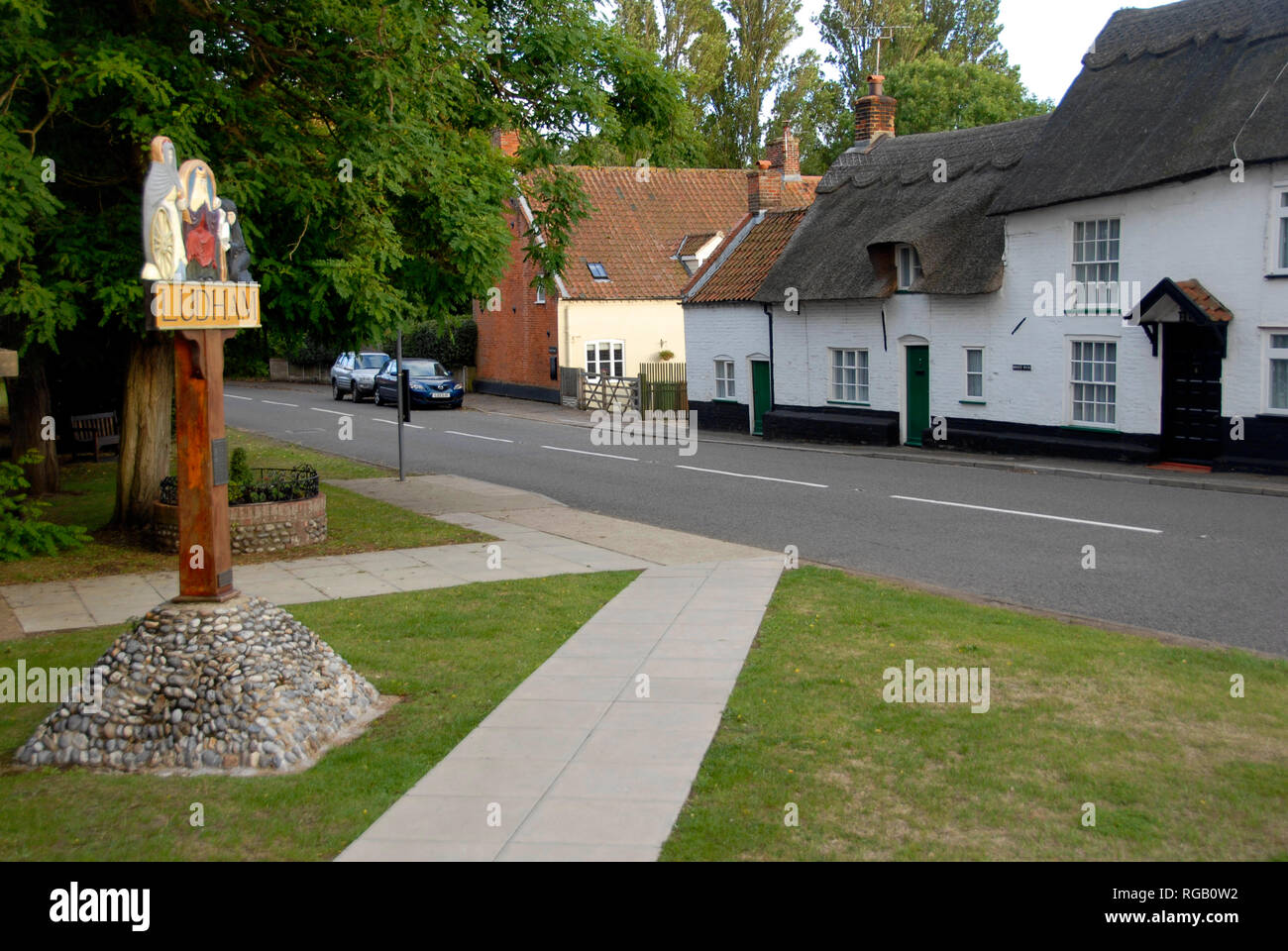 Neat and tidy village hi-res stock photography and images - Alamy