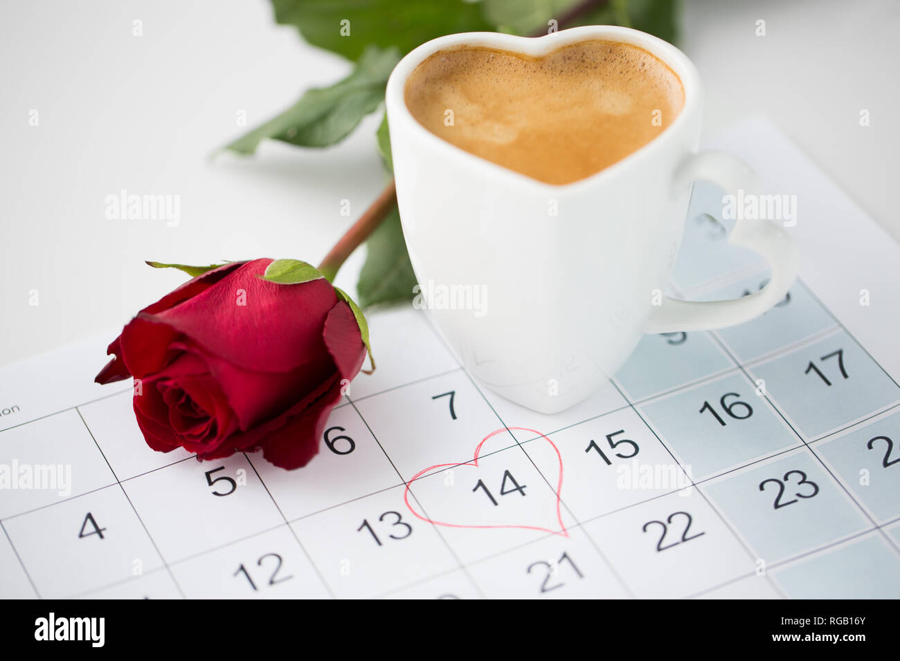 Rose calendar hi-res stock photography and images - Alamy