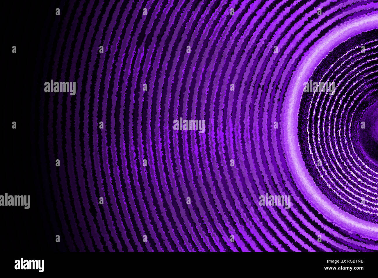 Sound ripples black background hi-res stock photography and images - Alamy