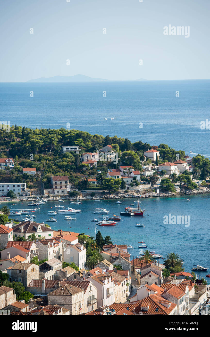 Friday 31 August 2018 Pictured: View of Hvar Harbour Re: General Views ...