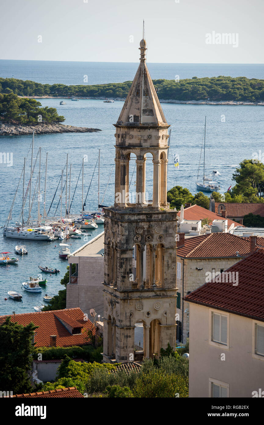 Friday 31 August 2018 Pictured: View of Hvar Harbour Re: General Views ...