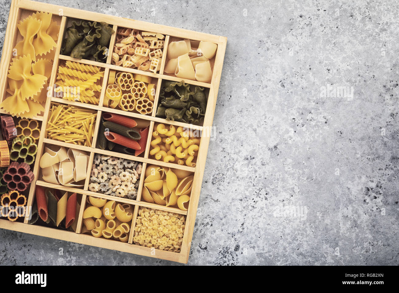 Pasta In A Box High Resolution Stock Photography and Images - Alamy