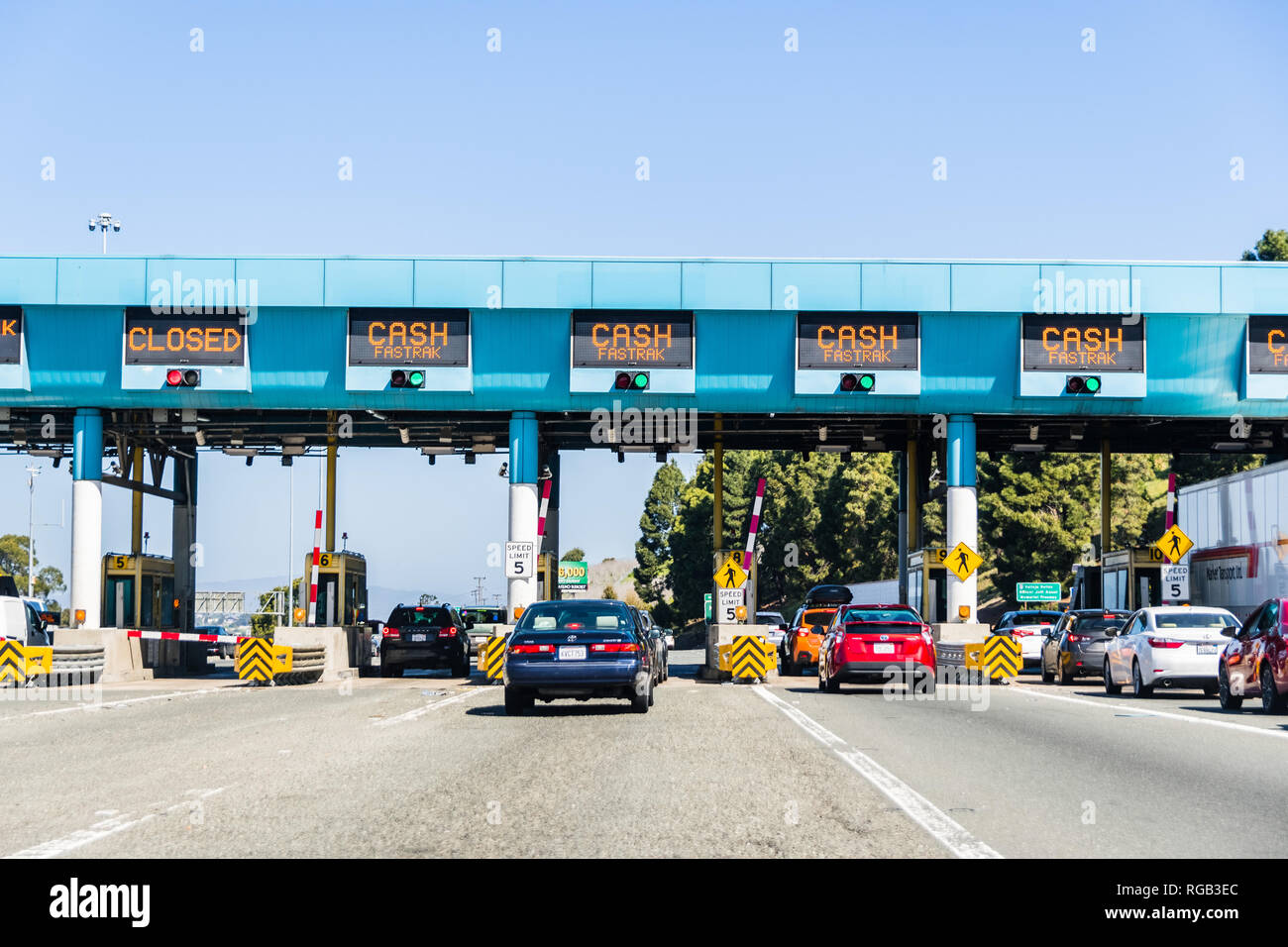 Toll booth usa hi-res stock photography and images - Alamy