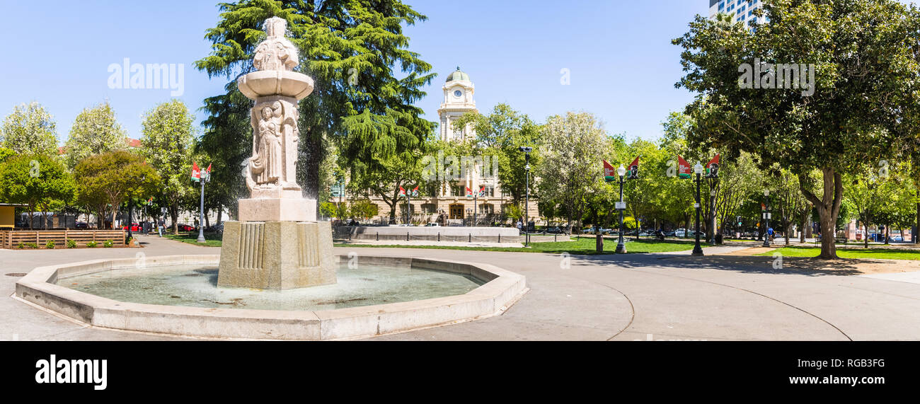 Cesar chavez plaza hi-res stock photography and images - Alamy