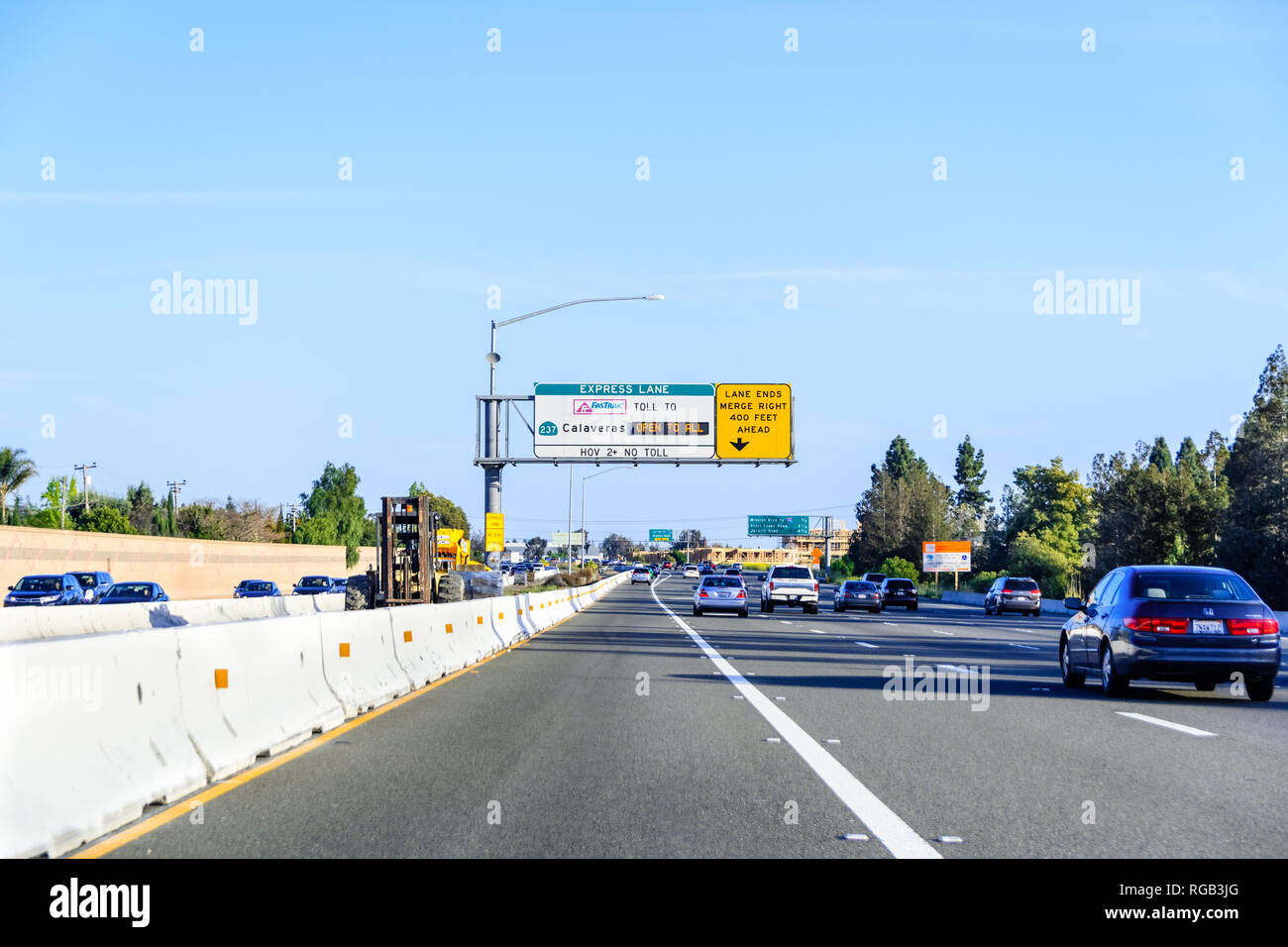 Hov lane hi-res stock photography and images - Alamy