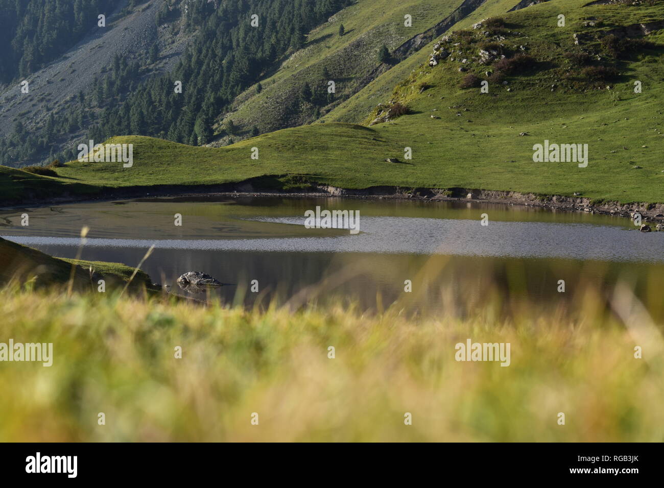 Beautiful Neel Fari Lake in Pir Panjaal Mountains, Haveli Forward ...