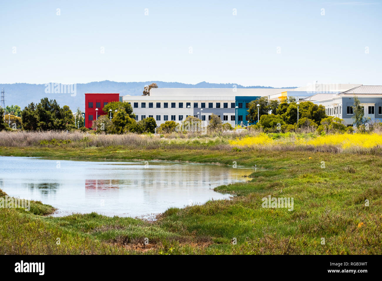 Facebook headquarters hi-res stock photography and images - Alamy