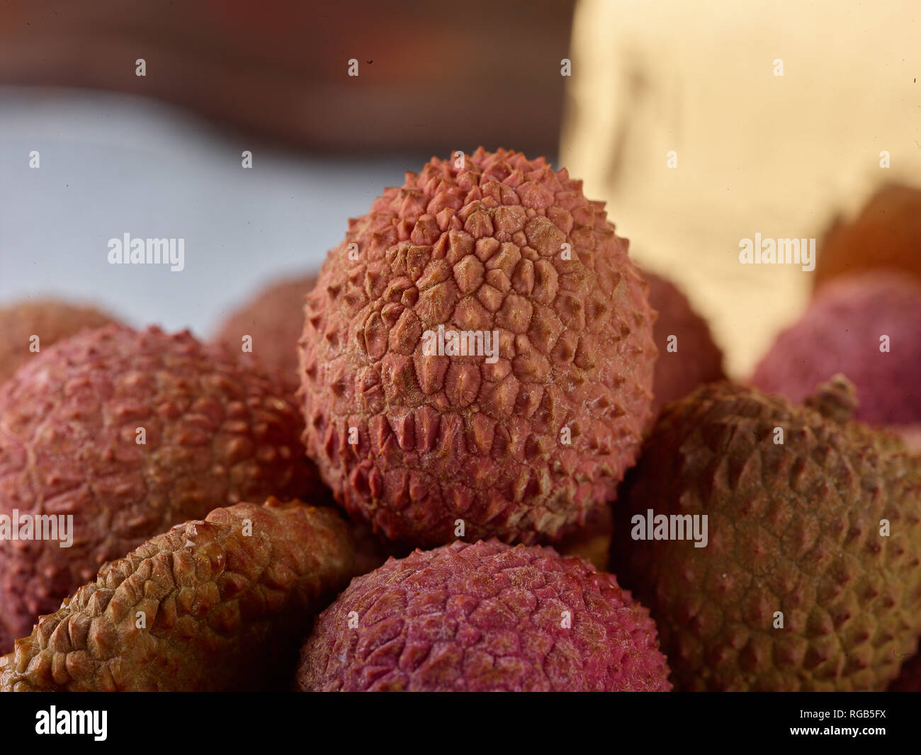 Lychees, fruit food still-life photograph Stock Photo - Alamy
