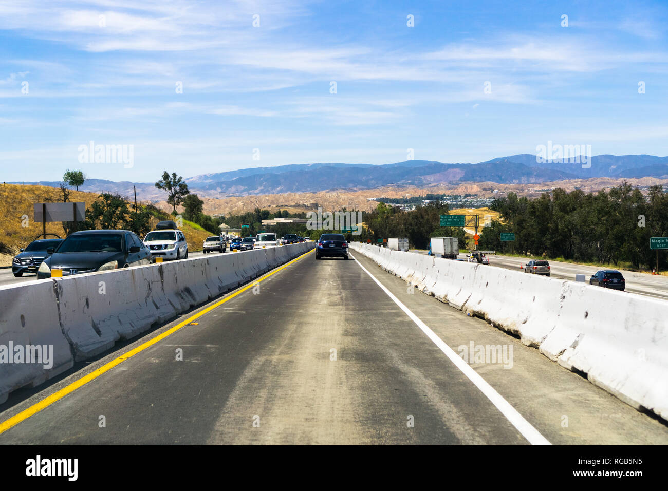 10 lane highway hi-res stock photography and images - Alamy