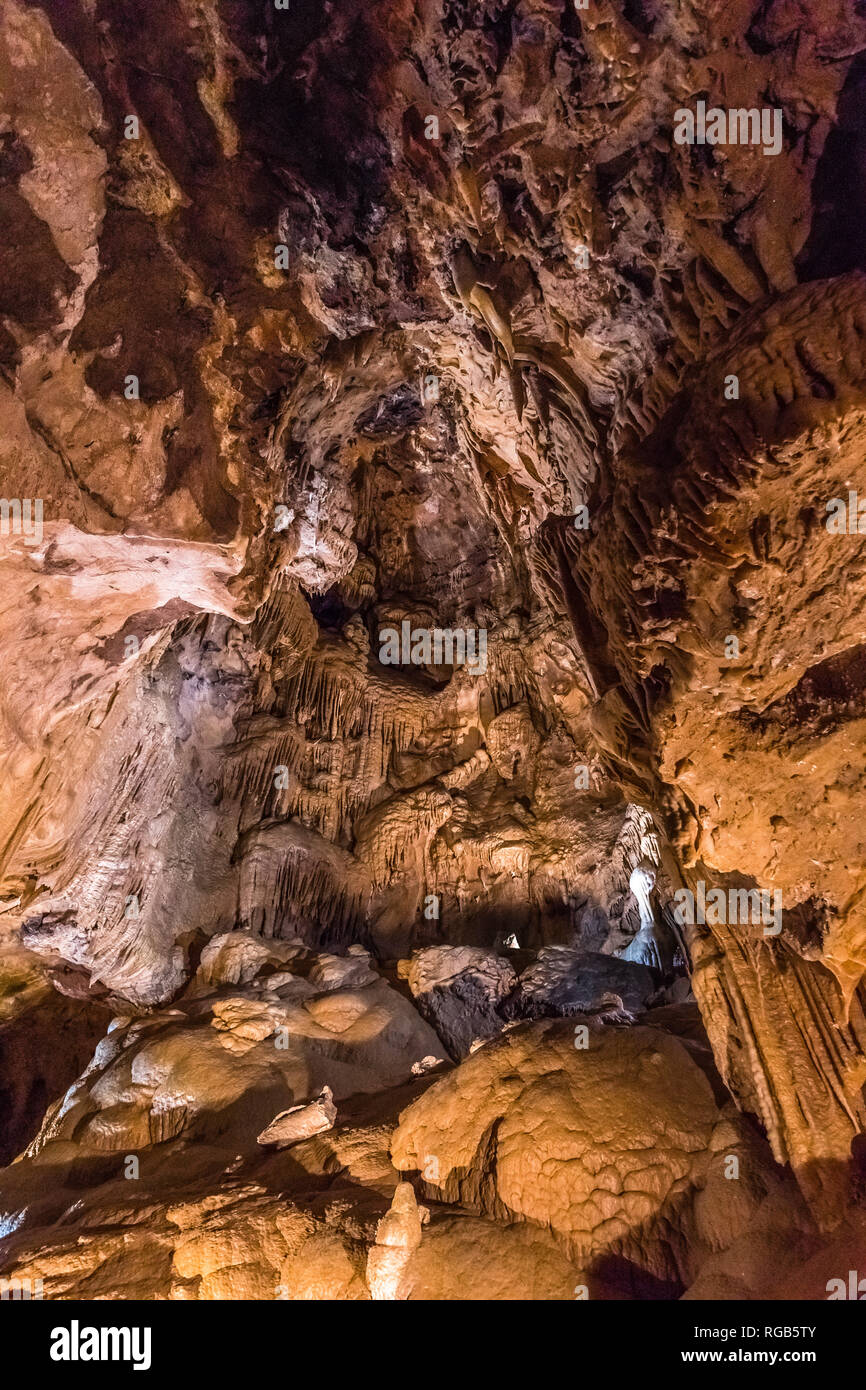 Underground geological cavern interior hi-res stock photography and ...