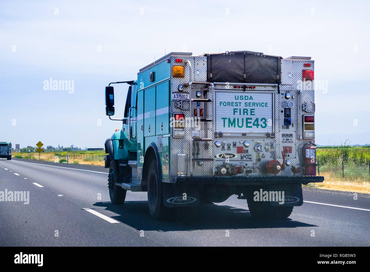 Forest service fire truck hi-res stock photography and images - Alamy