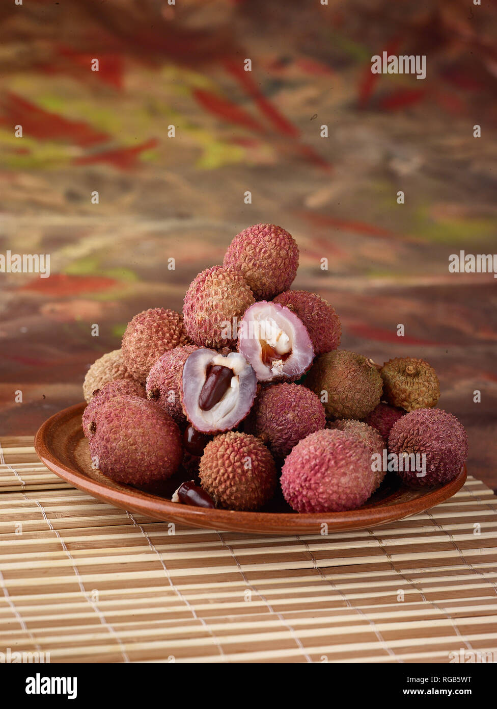 Lychees, fruit food still-life photograph Stock Photo - Alamy