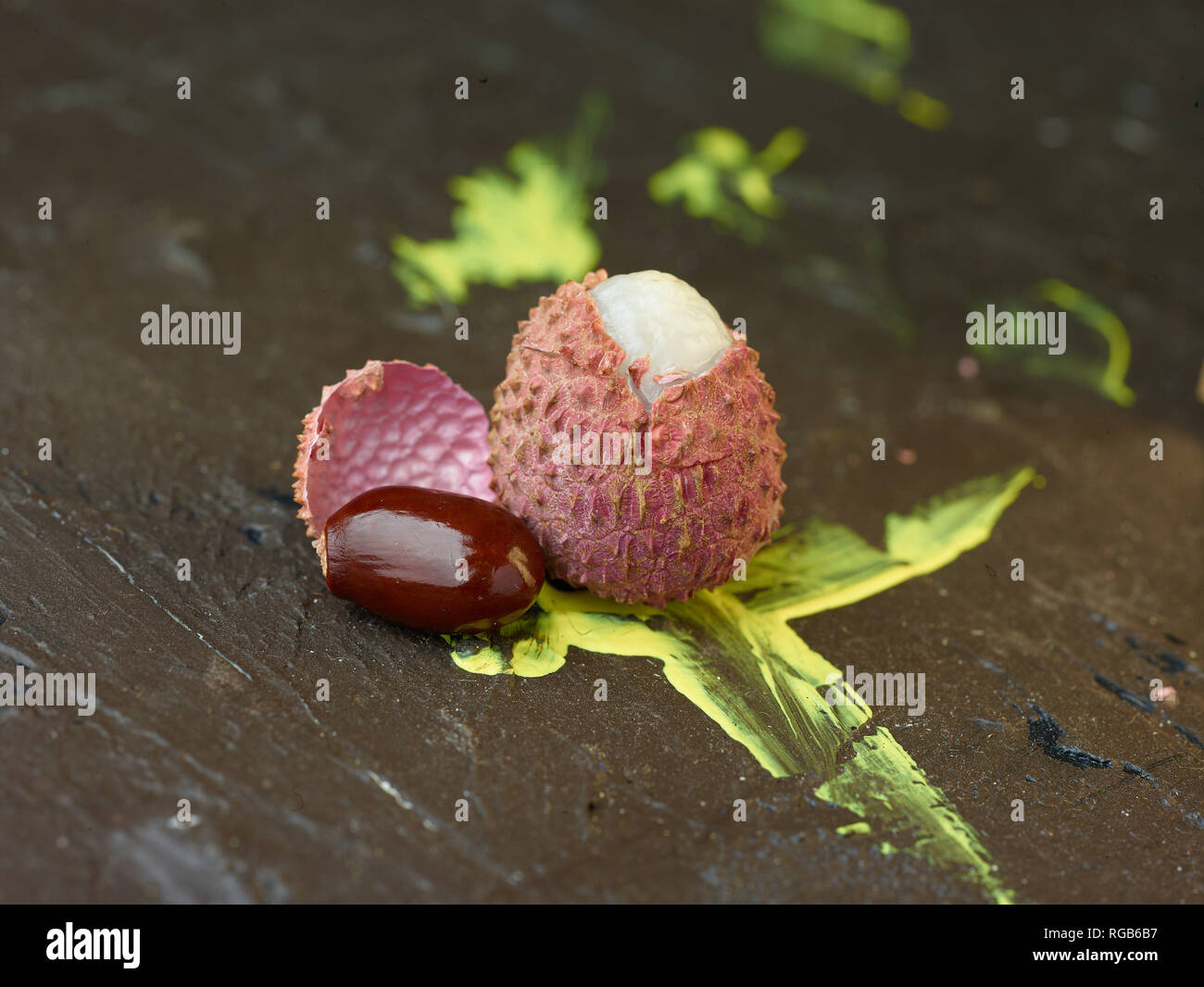 Lychees, fruit food still-life photograph Stock Photo - Alamy