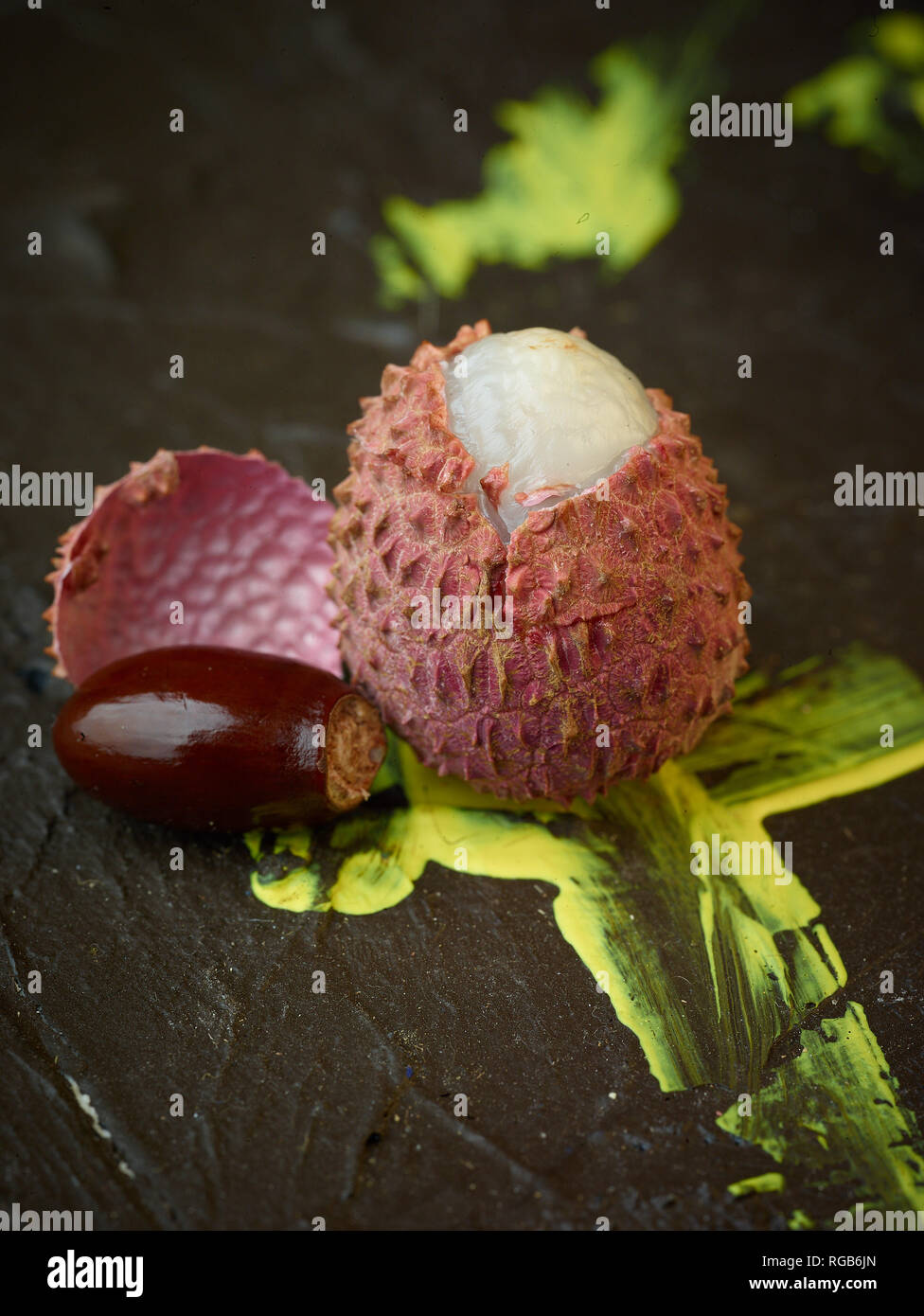 Lychees, fruit food still-life photograph Stock Photo - Alamy