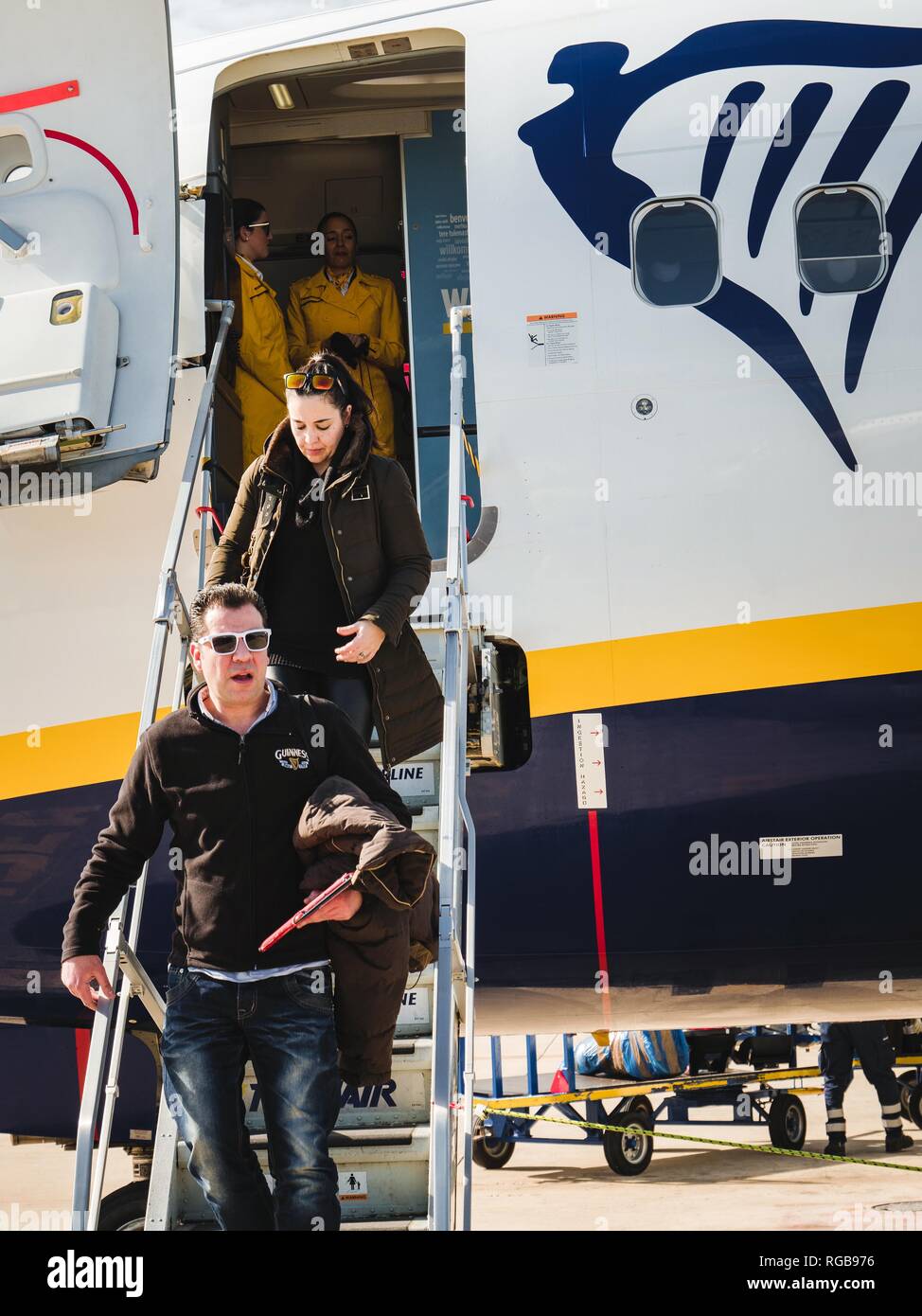 Air hostesses ryanair hi-res stock photography and images - Alamy