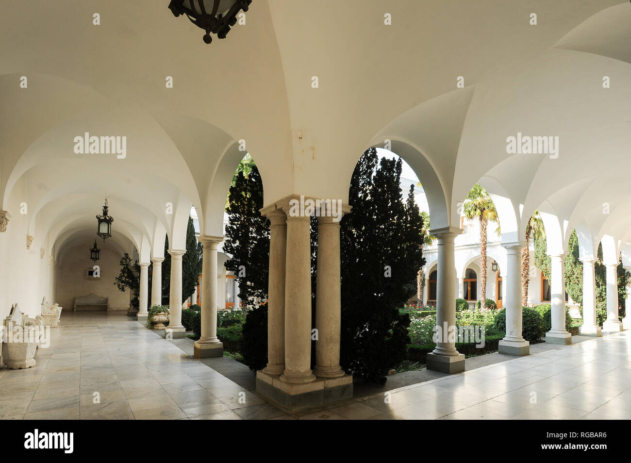 Neo Renaissance Liwadijskij dworiec (Livadia Palace) in Livadia in ...