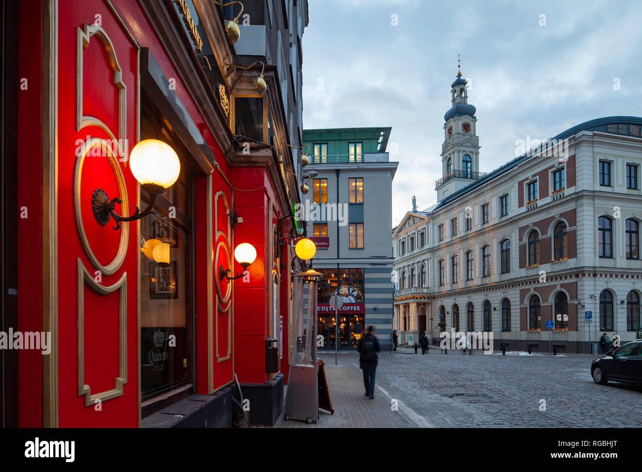 Old riga city hall hi-res stock photography and images - Alamy