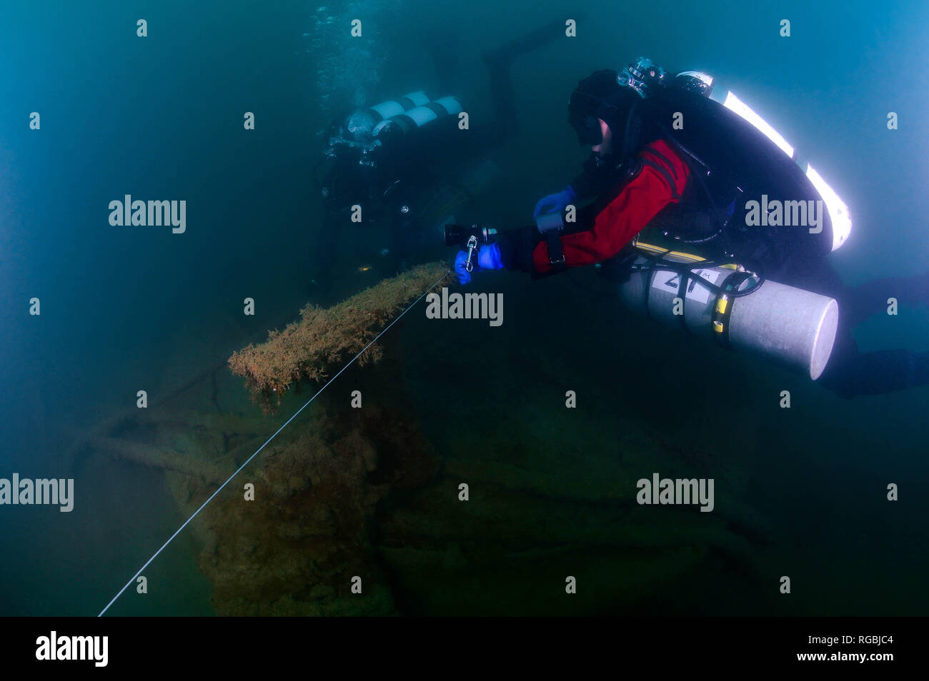 SS Margit Wreck in Malta Stock Photo - Alamy