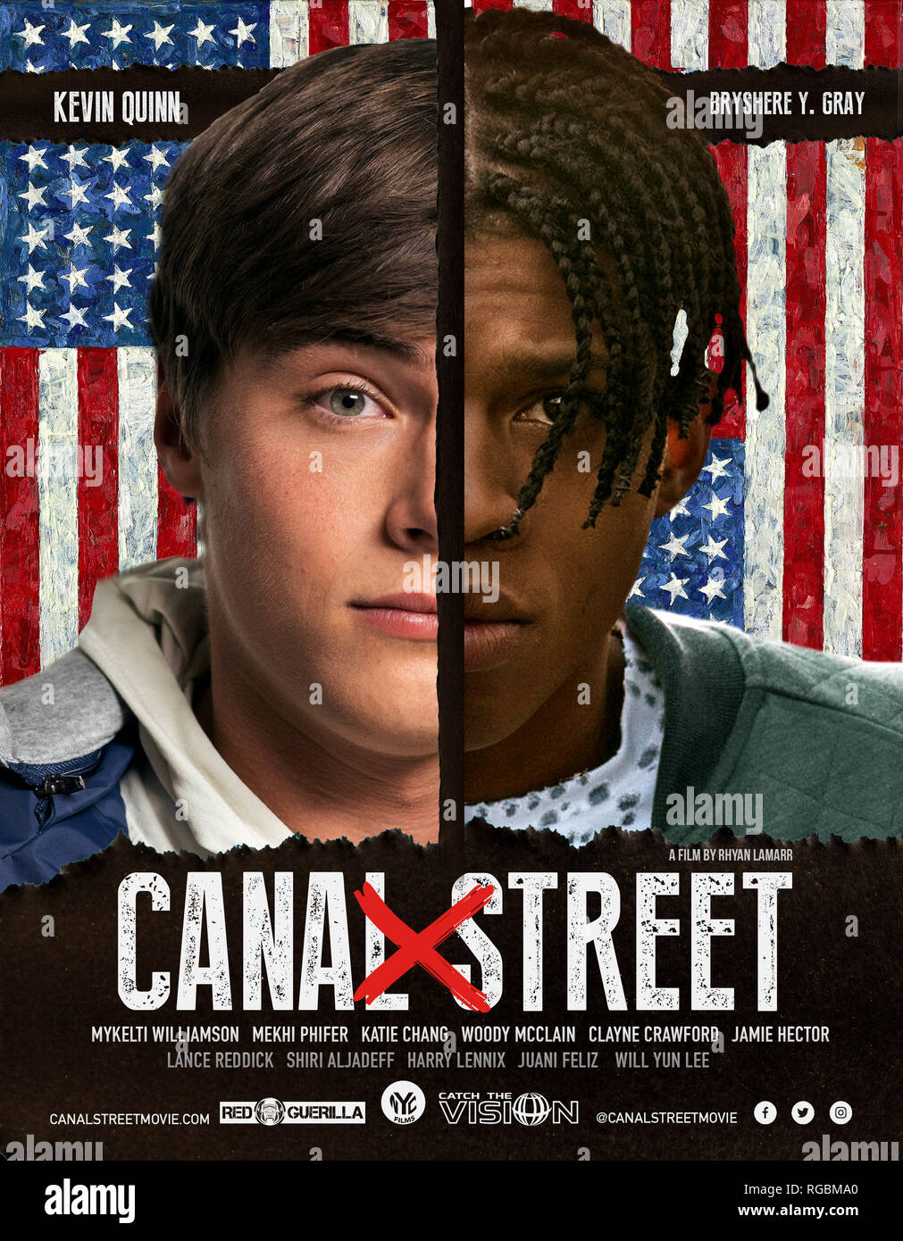 CANAL STREET, poster, from left: Kevin Quinn, Bryshere Y. Gray, 2018 ...