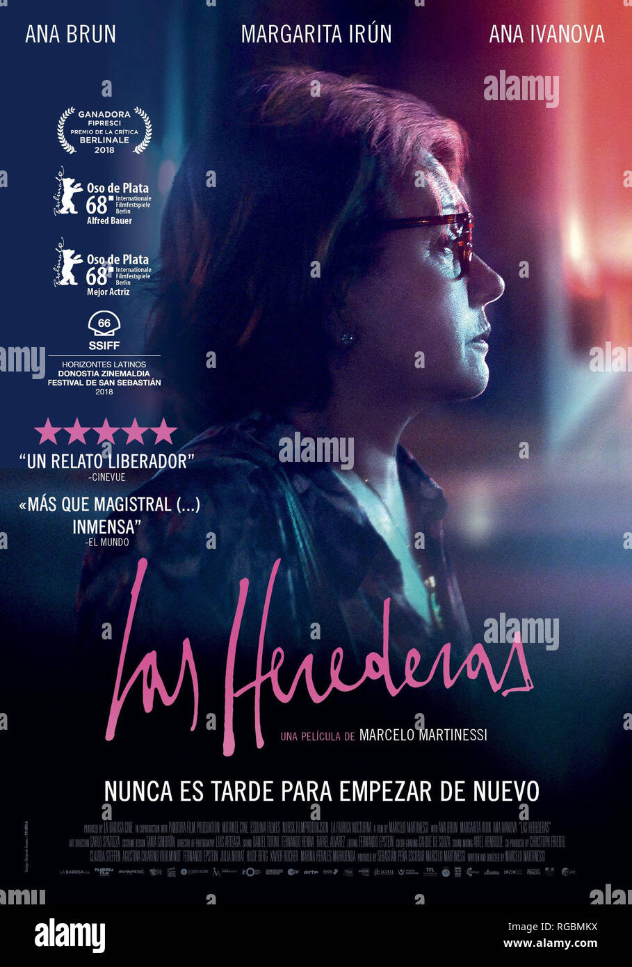 THE HEIRESSES, (aka LAS HEREDERAS), Poster from Spain, Ana Brun, 2018 ...