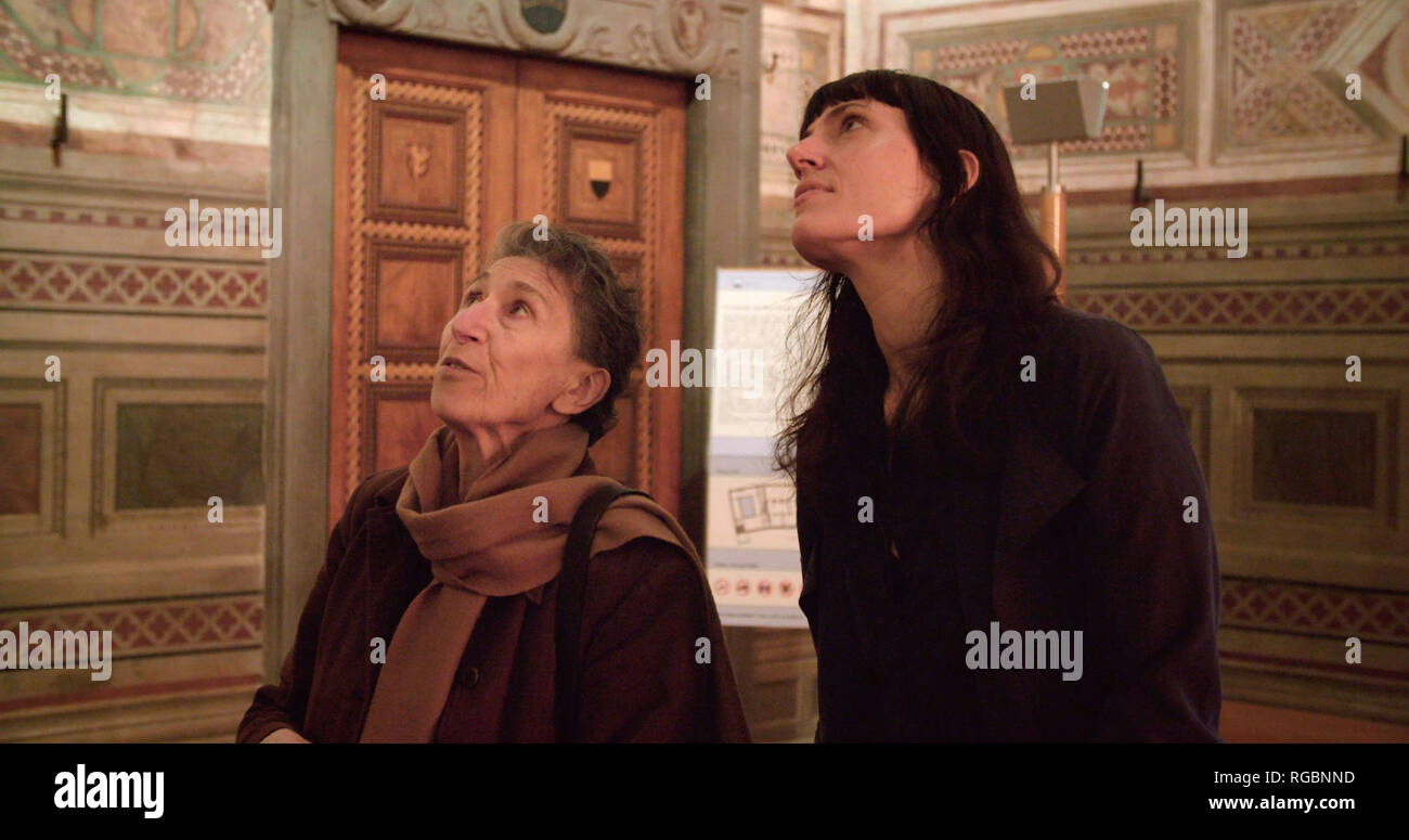 WHAT IS DEMOCRACY?, from left: Silvia Federici, filmmaker Astra Taylor ...