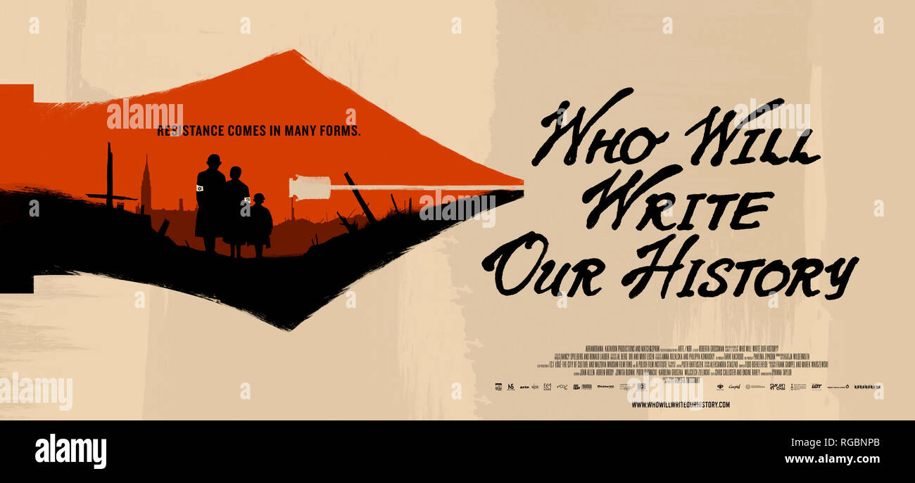 WHO WILL WRITE OUR HISTORY, US poster, 2018. © Abramorama / courtesy ...