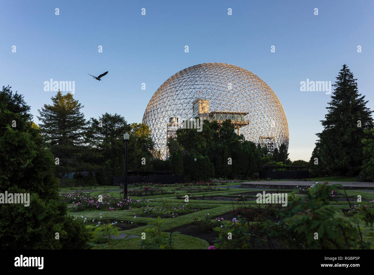 Montreal, Quebec, Canada, June 22, 2018: The Biosphere (French: "La ...